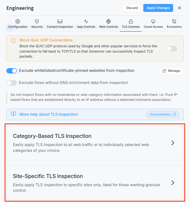 Zenarmor TLS Inspection Rules on OPNsense - zenarmor.com